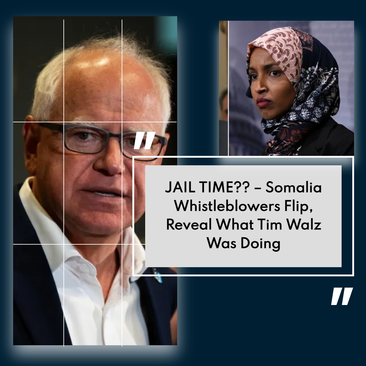 Whistleblower Claims Spark Controversy Over Gov. Walz’s Handling of Somali Fraud Issues!
